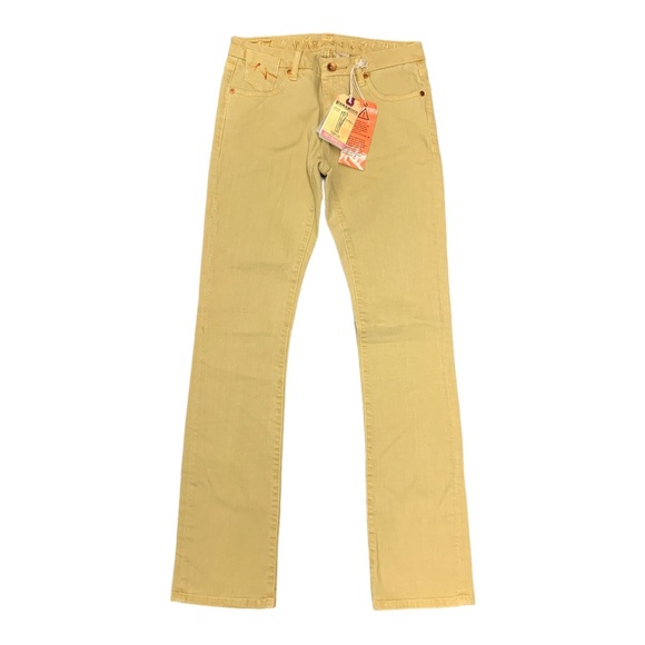 Parasuco | Jeans | Nwt Parasuco Yellow Low Rise Narrow Leg Vintage ...